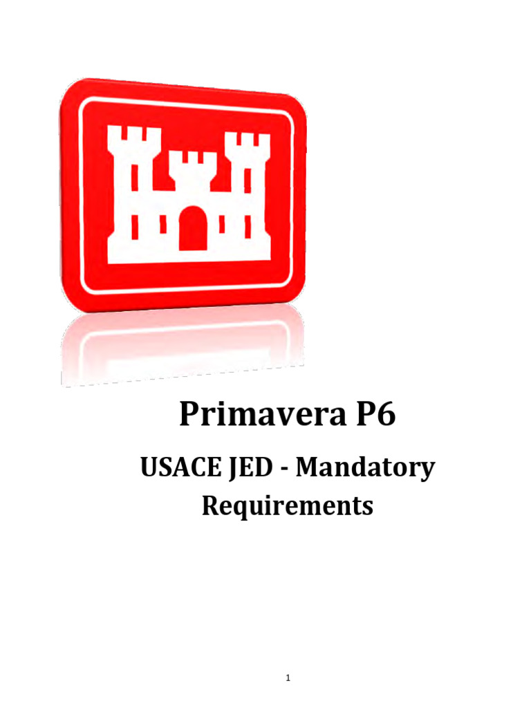 USACE JED - Mandatory Requirements New | PDF