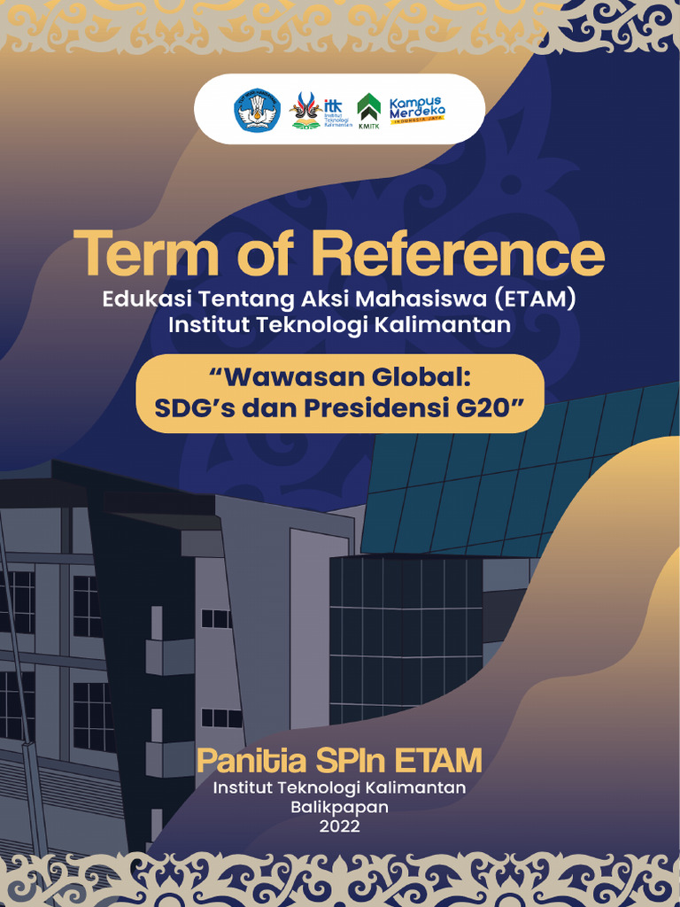 TOR Wawasan Global SDGs Dan Presidensi G20 ETAM 2022 | PDF | Ilmu Sosial
