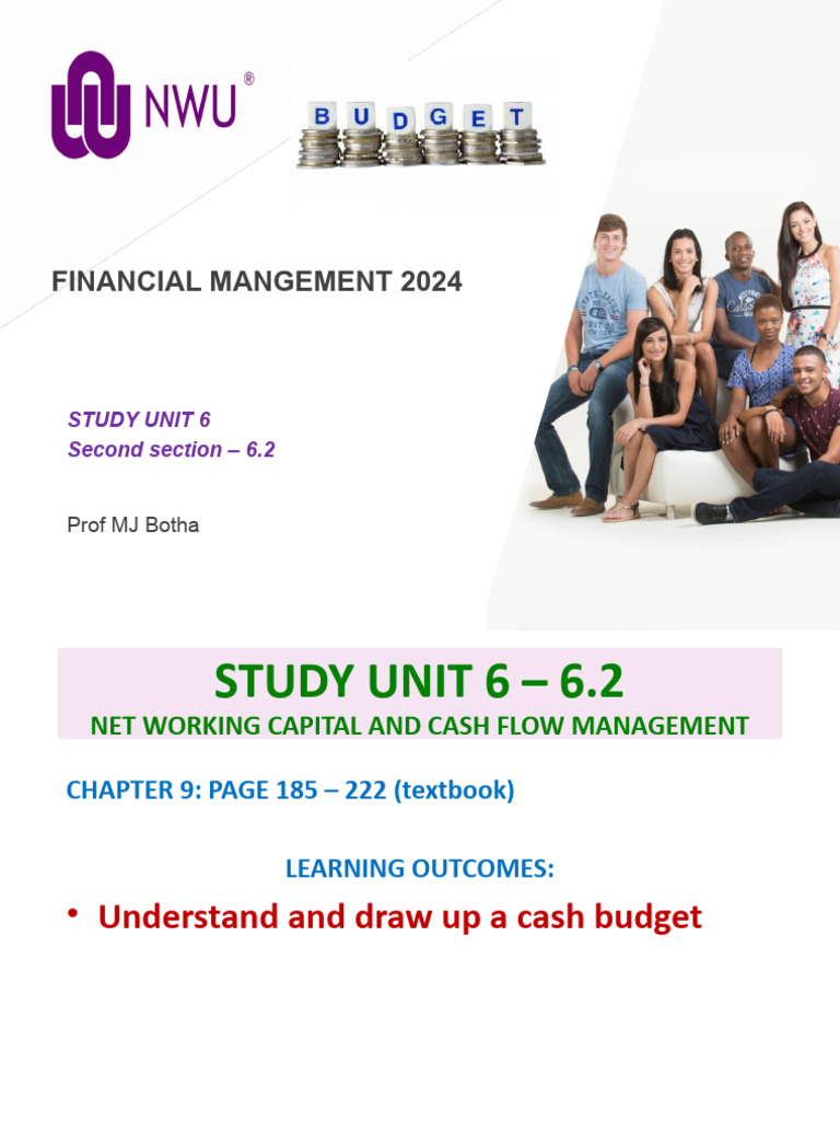 Study Unit 6 - 6.2 - 2024 | PDF | Investing | Financial Services