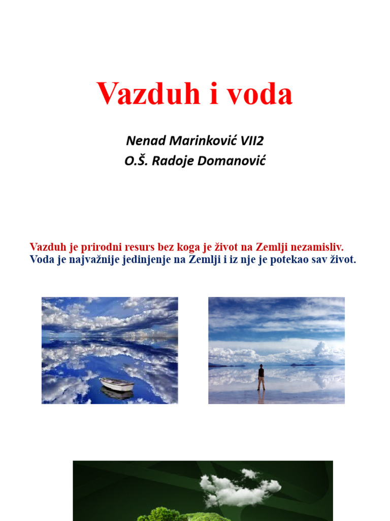 Vazuh I Voda | PDF