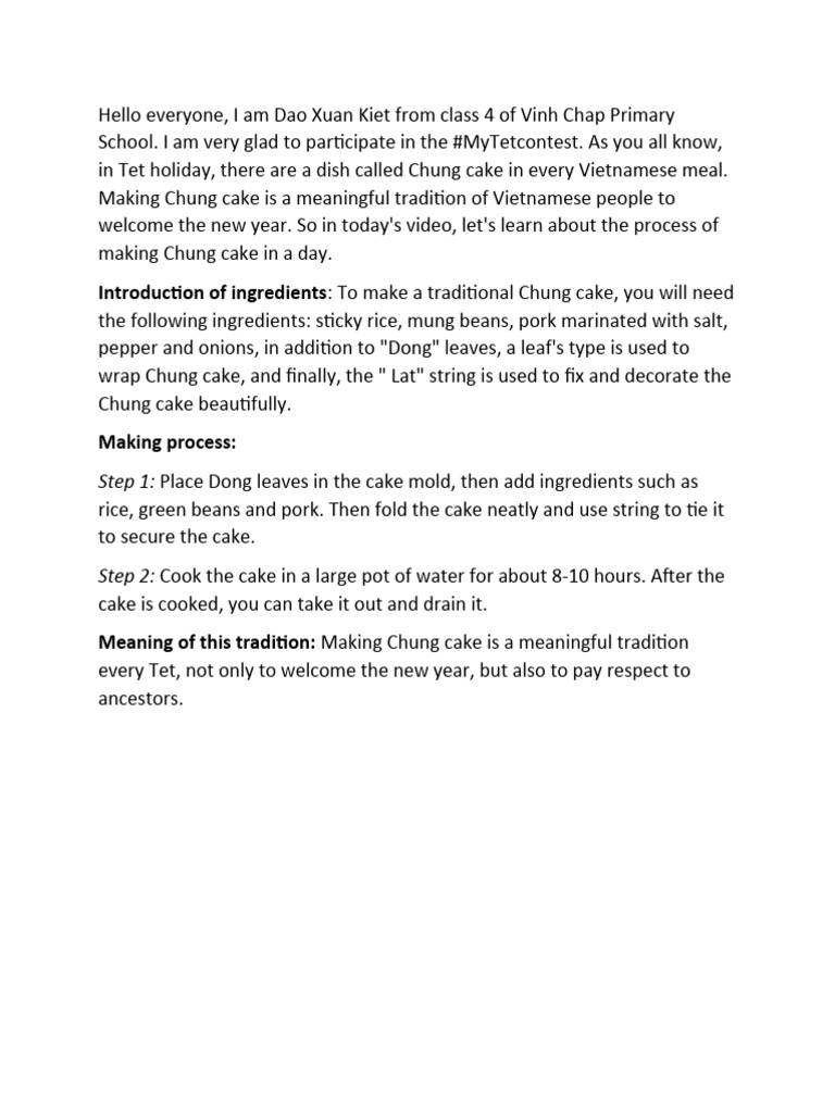 Chung Cake Draft | PDF