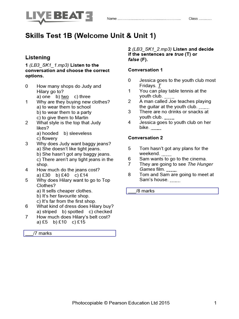 LB3_Skills_test_1B | PDF