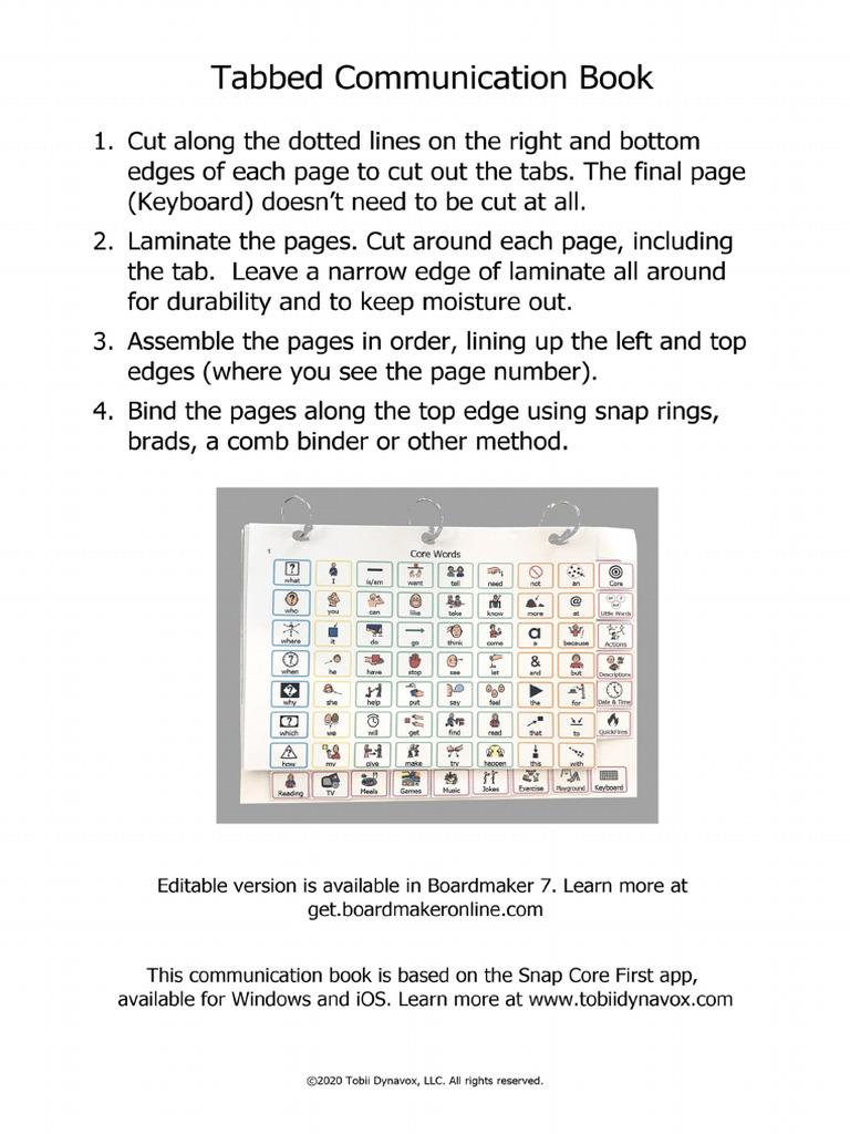 Core First Communication Book 7x9 (UK) | PDF