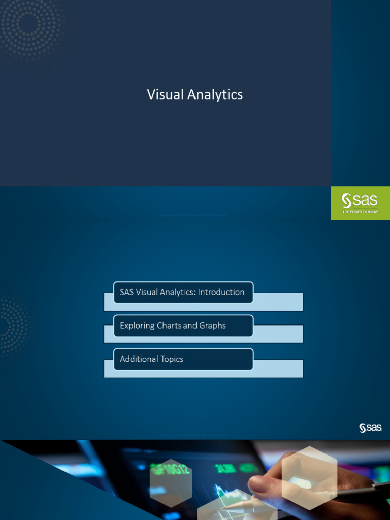 SAS Visual Analytics | PDF | Sas (Software) | Analytics