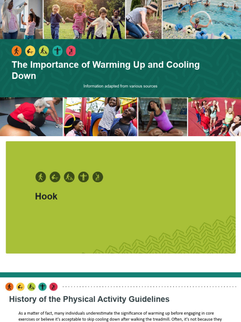 The Importance of Warming Up and Cooling Down (Draft #2) | PDF ...