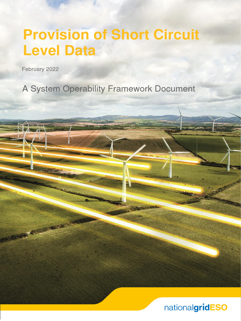 Provision of Short Circuit Level Data - SOF Paper Feb 2022 | PDF ...