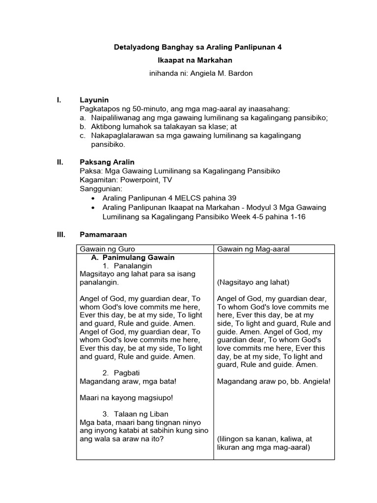 Aral-Pan 4 | PDF