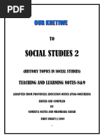 History Grade 8 Booklet 2021 | PDF | Namibia