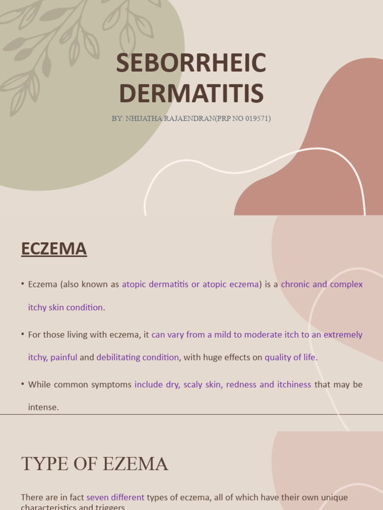 Seborrheic Dermatitis Nhijatha | PDF | Dermatitis | Cutaneous Conditions