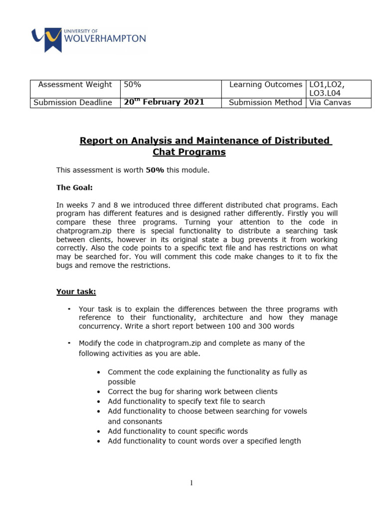 5CS022 Assessment Project and Report FINAL | PDF | Cloud Computing | Thread (Computing)