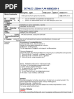 Cot English 4 ... Reality vs. Fantasy | PDF | Curriculum | Lesson Plan