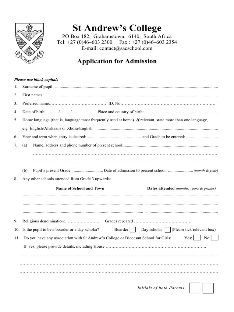 Application Form Sac PDF | PDF | Payments | Fee