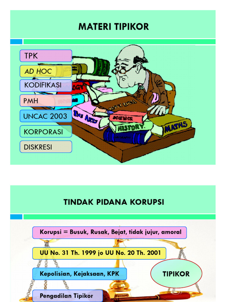 TIPIKOR Dan Pemberantasan TIPIKOR | PDF | Ilmu Sosial