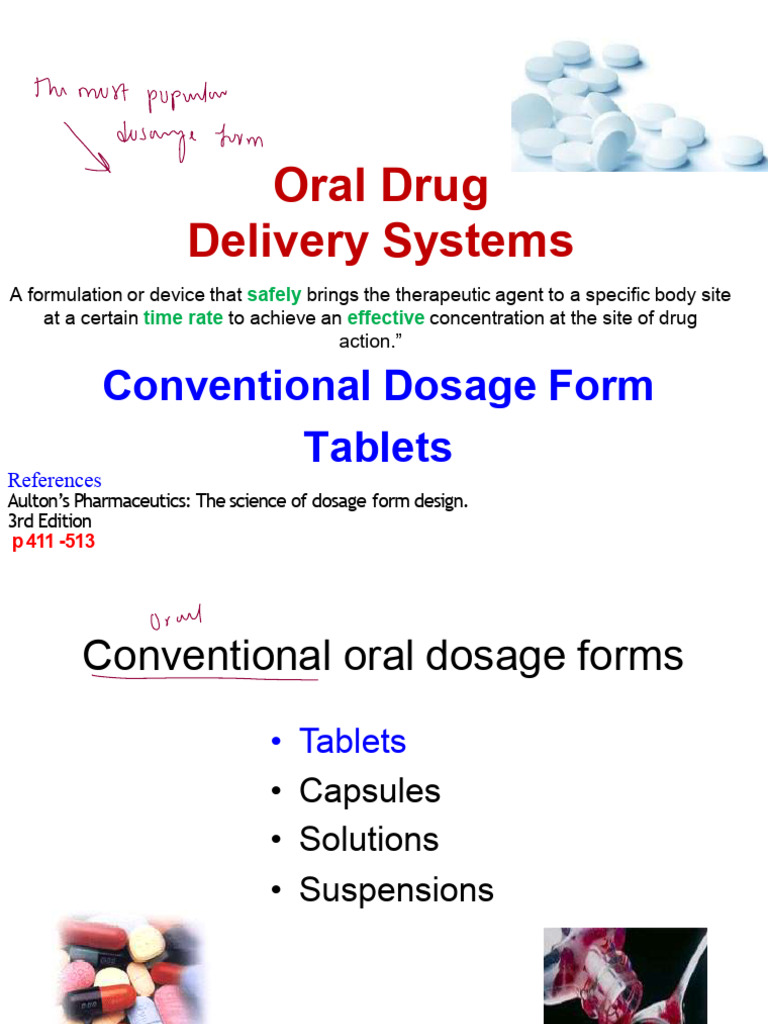 Chapter - 6 (Tablets) | PDF | Tablet (Pharmacy) | Pharmacy