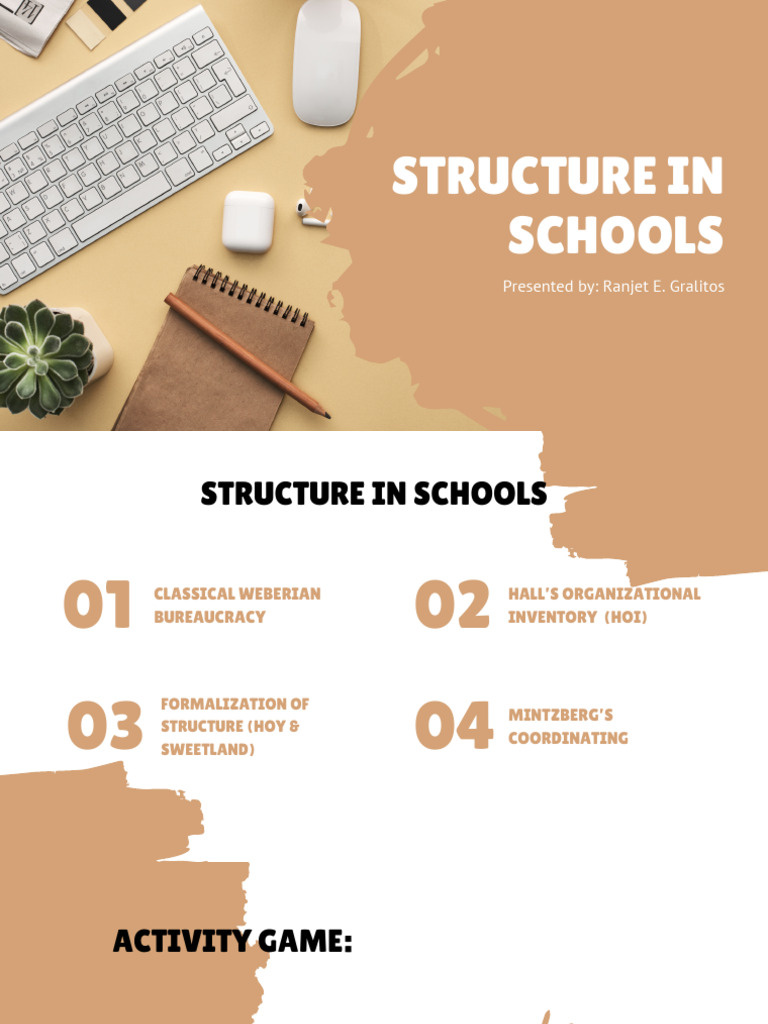 School Organizational Structures Explained | PDF | Organizational ...