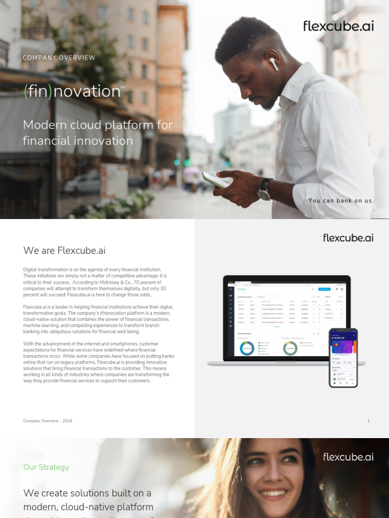 4 1 Flexcube - Ai Company Overview | PDF | Banks | Customer Satisfaction