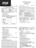 Nsu Sample Question Sample Question Paper | PDF