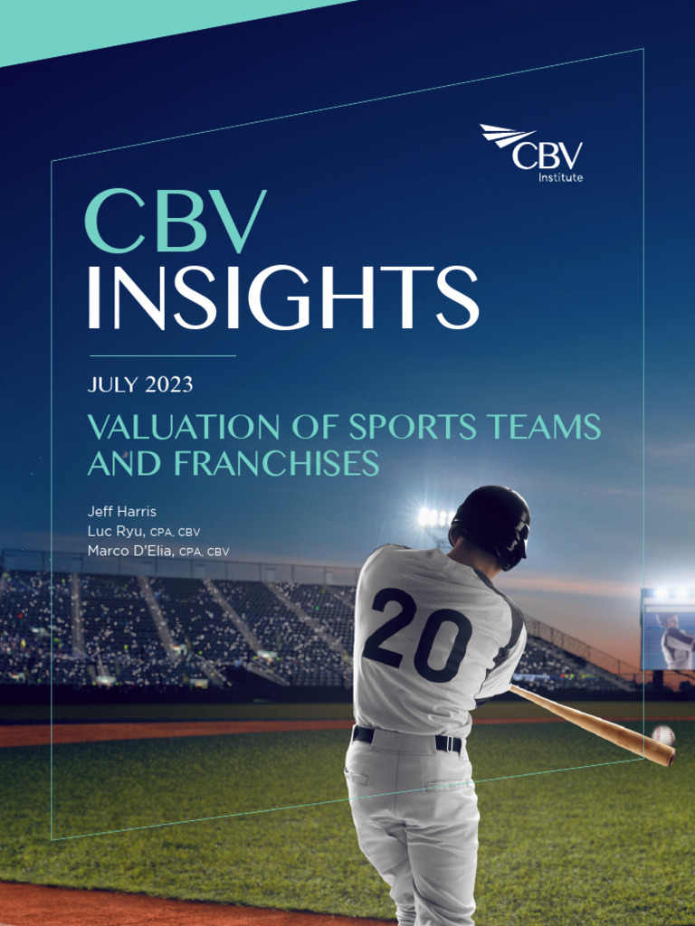 Sports Franchise Valuation Insights | PDF | Valuation (Finance) | Discounted Cash Flow