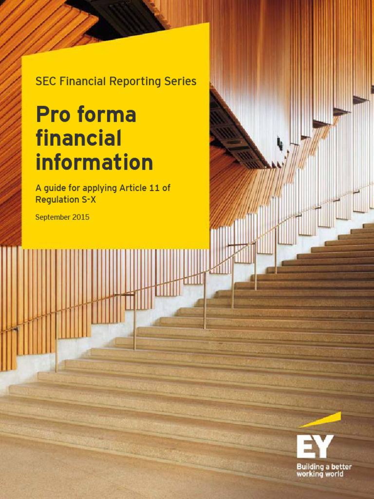 ey-proforma-financial-information | PDF | Financial Statement ...