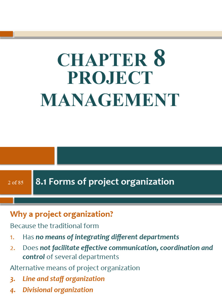 Ch 08- Project Management | PDF | Standard Deviation