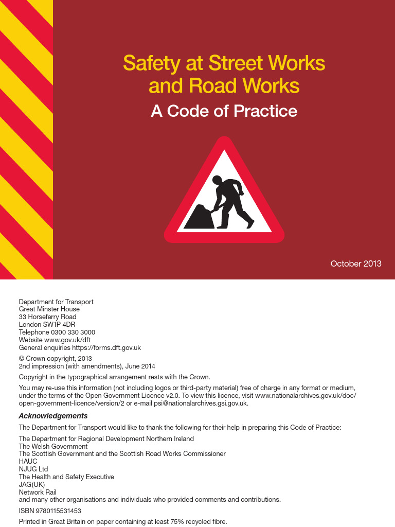 Road and Street Work Safety | PDF | Traffic | Road