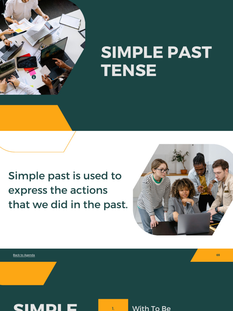 Simple Past Tense (Verb & Be) | Download Free PDF | Grammatical Tense ...