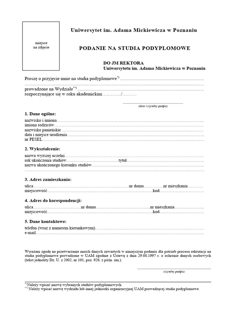 Podanie | PDF