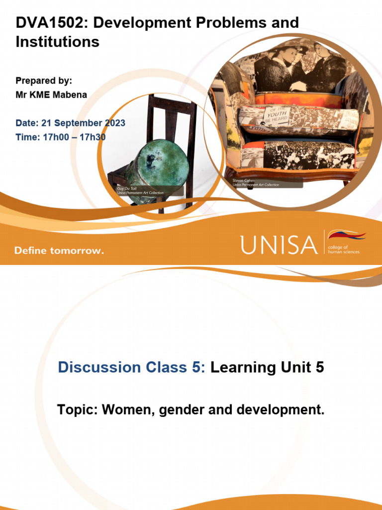 Women, Gender and Development Presentation | PDF | Hiv/Aids | Empowerment