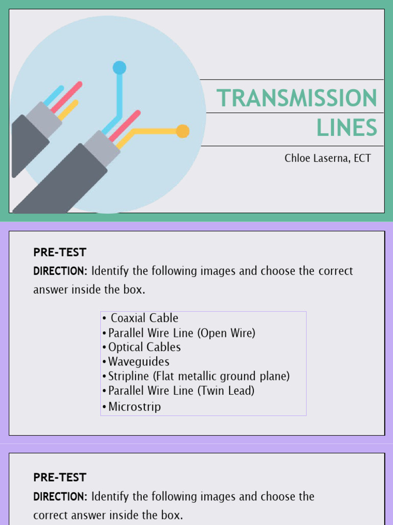 Transmission Lines 1 | PDF | Transmission Line | Transmission Medium