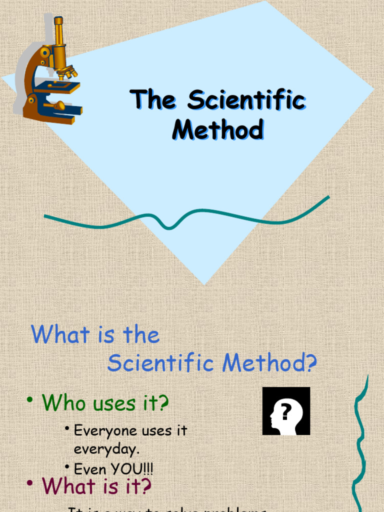 Scientific Method Powerpoint | PDF | Experiment | Hypothesis