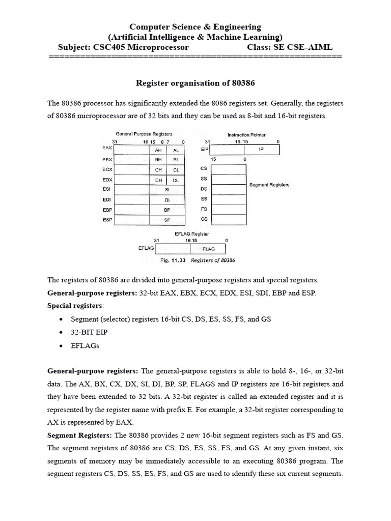 04 Chapter-05 Register Organization | PDF | Computer Architecture | Computing
