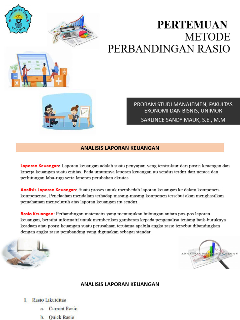 Pertemuan I Metode Perbandingan Rasio | PDF | Bisnis | Pengelolaan ...
