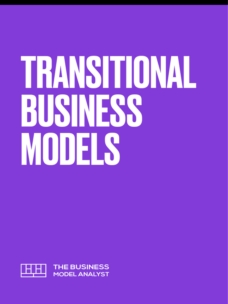 Transitional Business Models | PDF | Software As A Service ...