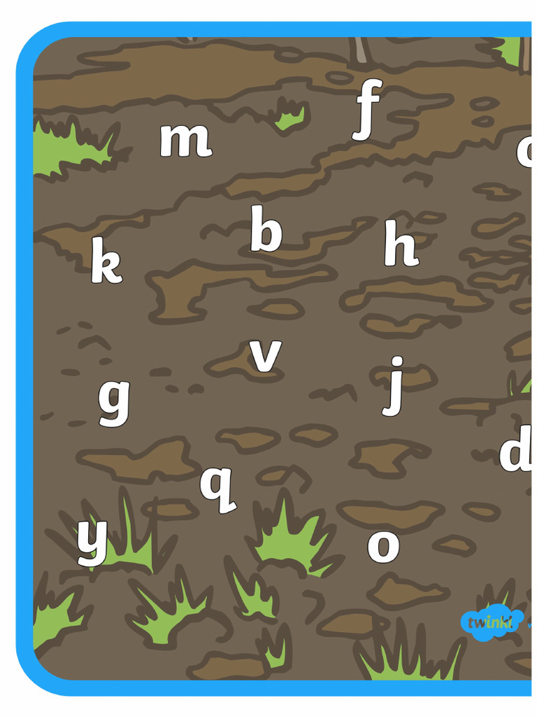 T L 5764 Pigs in Mud Capital and Lower Case Letter Matching Game | PDF