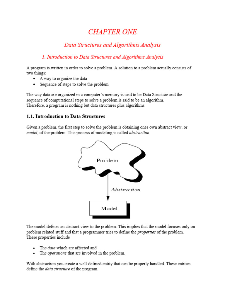 CHAPTER 1 | PDF | Algorithms | Control Flow