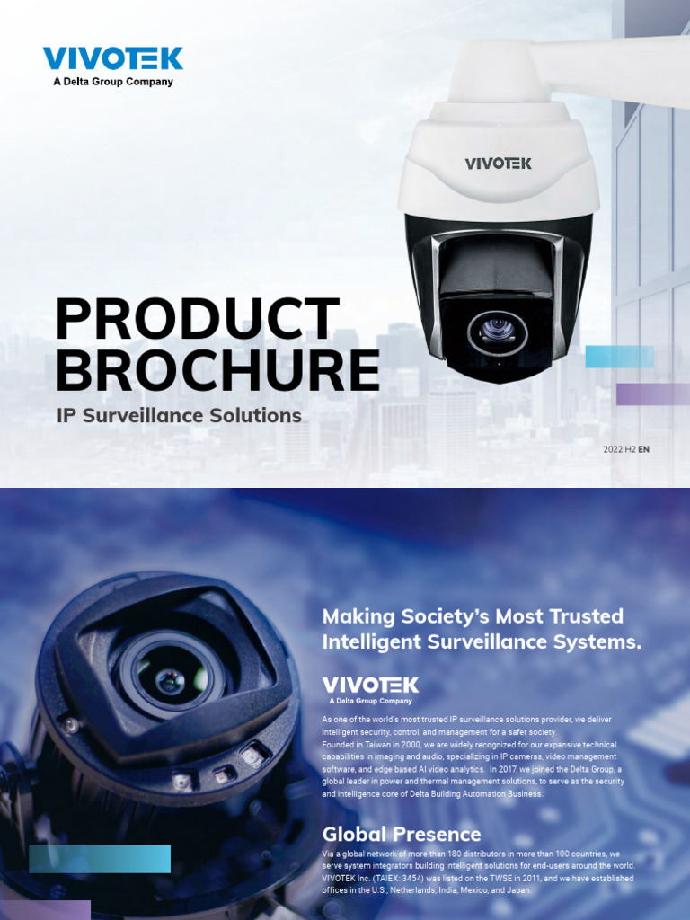 Brochure en | PDF | Camera | Computer Security