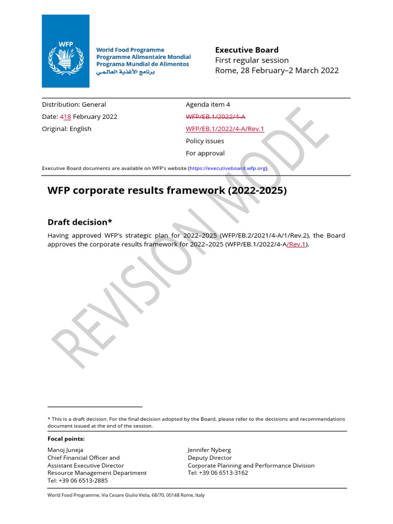 WFP 0000136871 | PDF | World Food Programme | Food Security