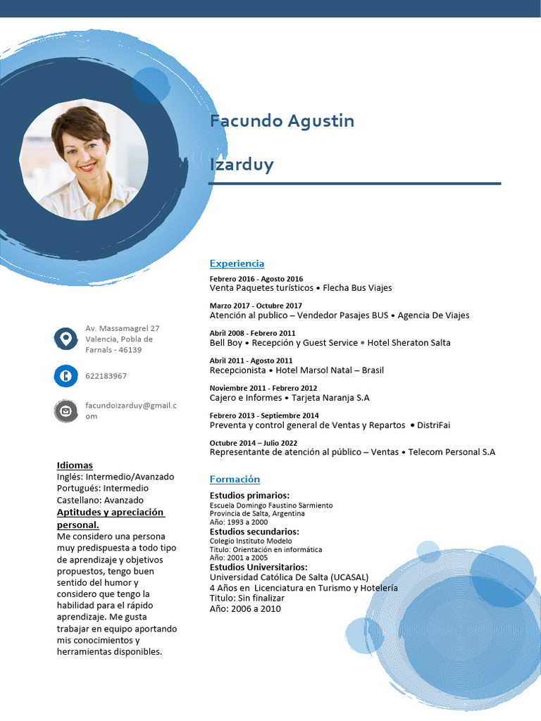 Curriculum FACU | PDF