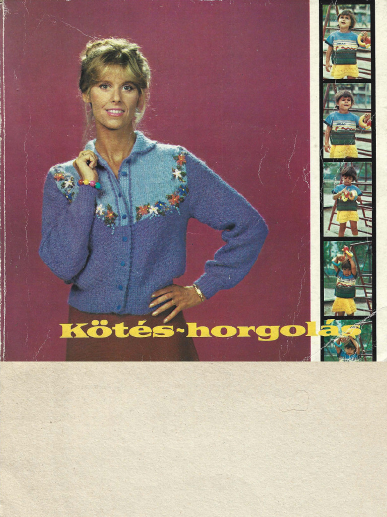 Kovács Margit - Kötés-Horgolás | PDF