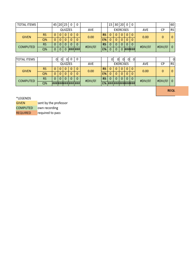 Far Grade Auto Compute | PDF | Qualifications