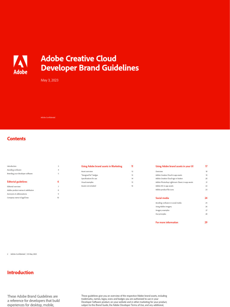 Adobe Creative Cloud Developer Guidelines | Download Free PDF | Adobe ...