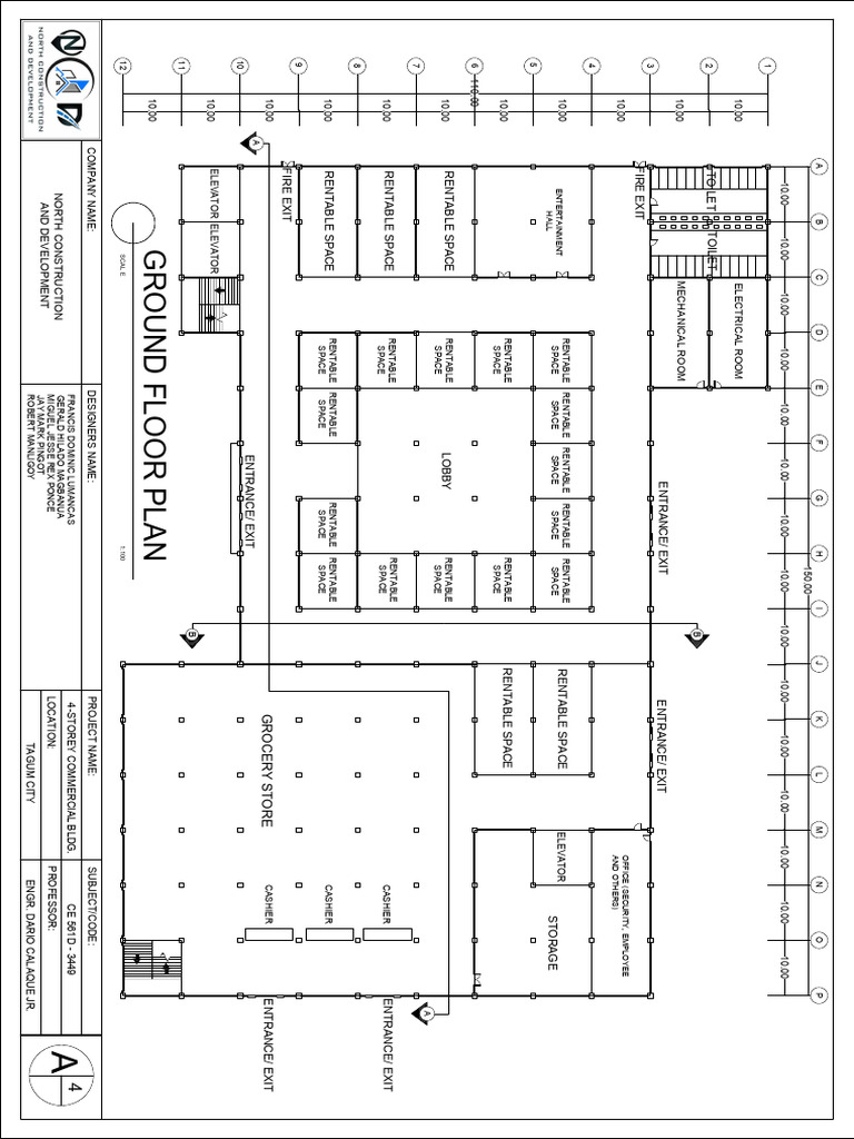GROUND-FLOOR | PDF | Building | Architectural Design