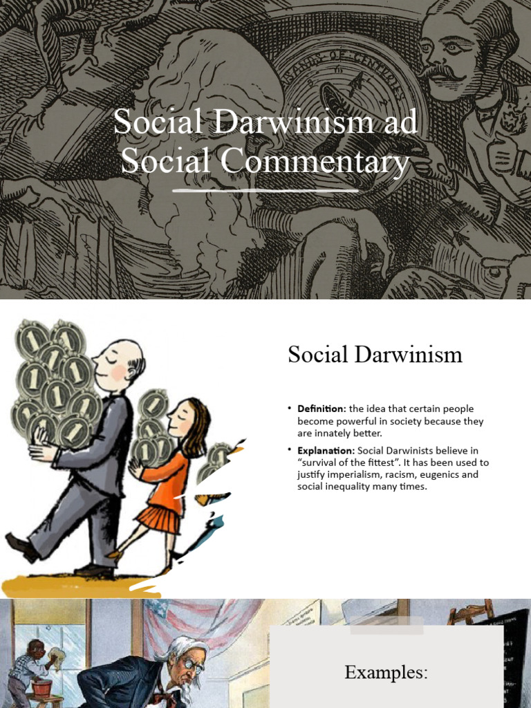 Understanding Social Darwinism and Commentary | PDF | Politics | Social ...
