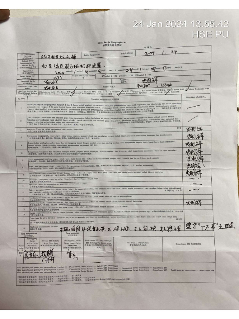 Work Permit k3 | PDF