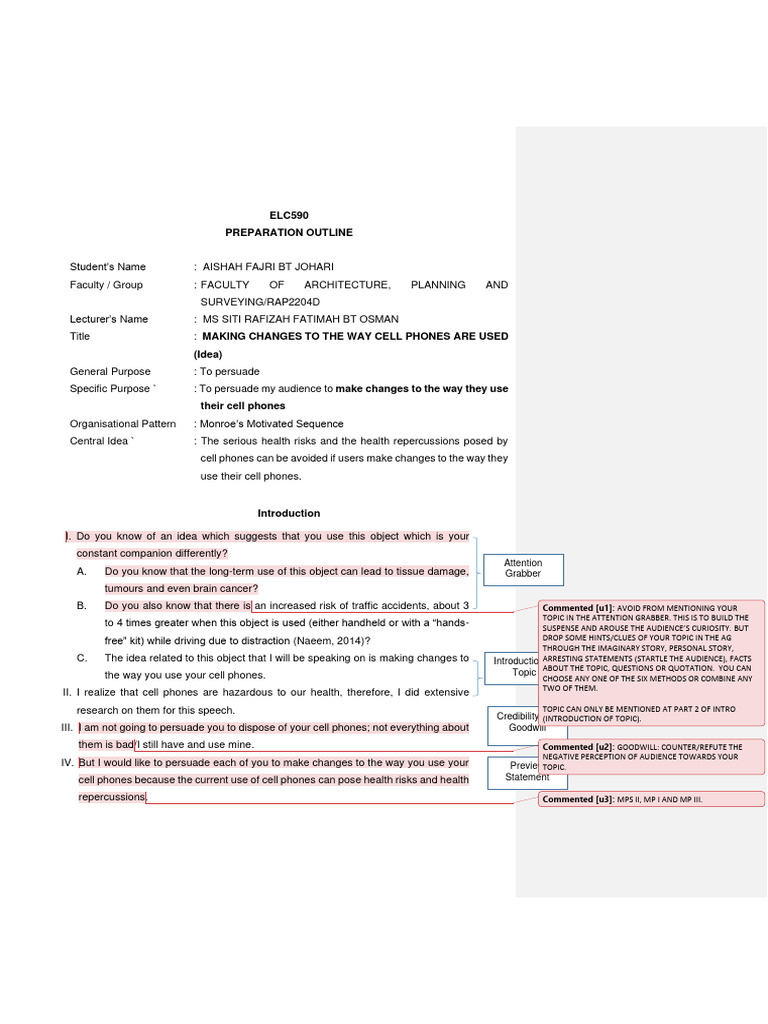 Jan2022 Set 1 Ps Sample Outline | PDF | Obesity | Cancer