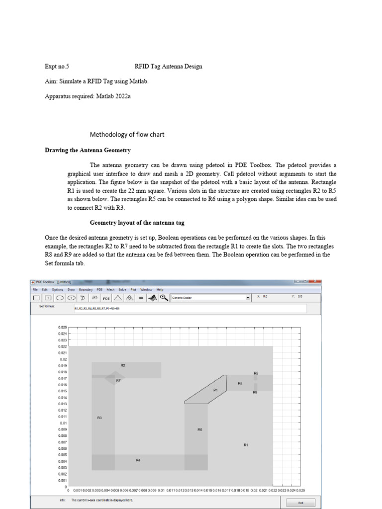 Expt No.5 | PDF | Matlab | Rectangle
