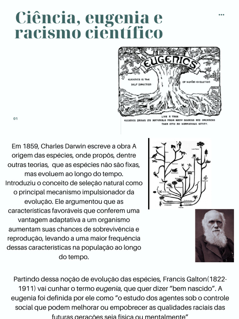 Ciência, Eugenia e Racismo Científico | Download grátis PDF | Eugenia ...