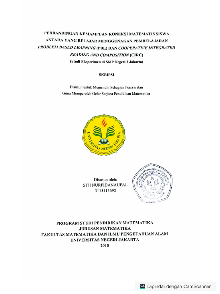 Skripsi Siti - UNJ | PDF