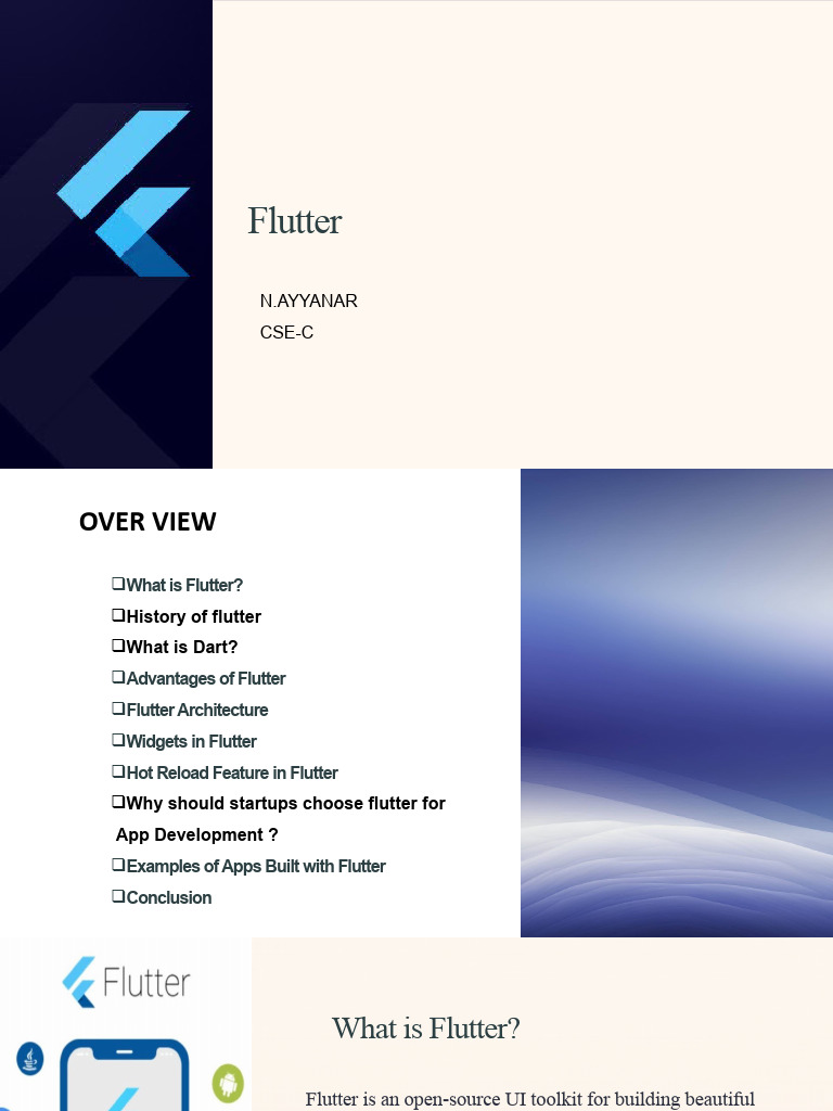 Flutter Original | PDF | Cross Platform Software | Mobile App