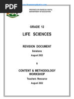 Grade 12 Life Science the Eye | PDF | Eye | Myopia